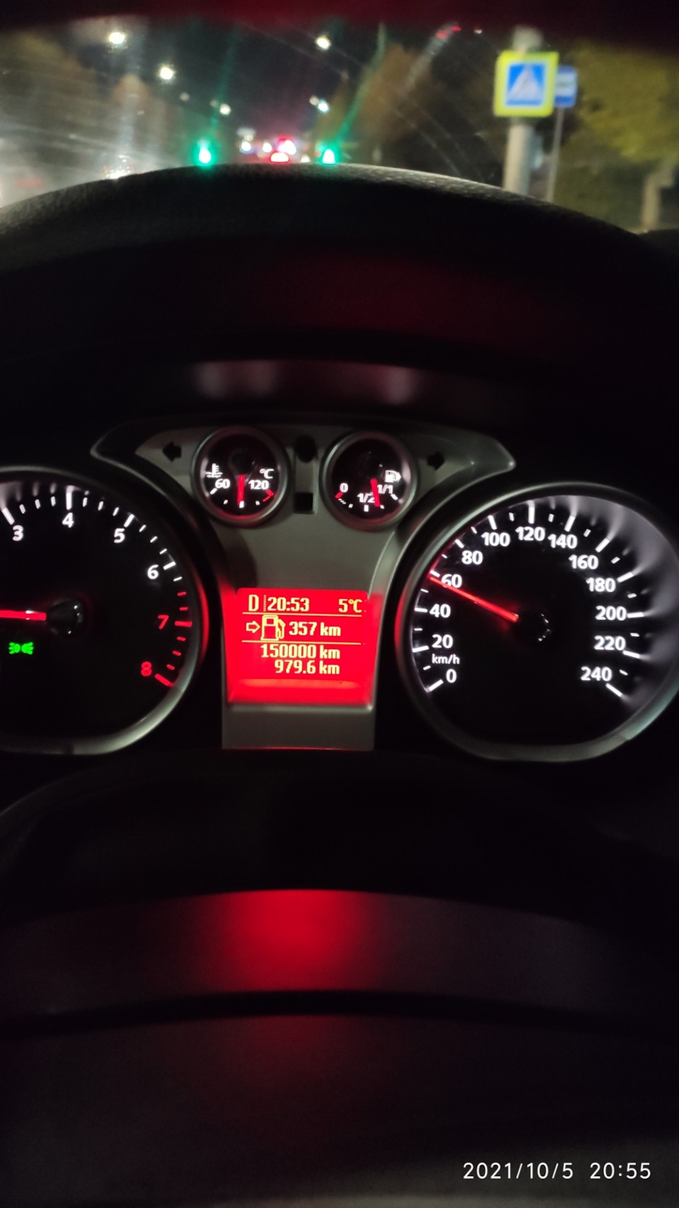 Юбилей и подарок любимой) — Ford Kuga (1G), 2,5 л, 2011 года | просто ...