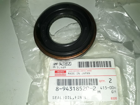 8943185202 Сальник Isuzu | Запчасти на DRIVE2