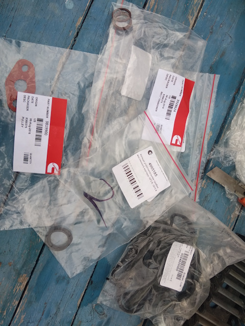 3928624 Кольцо уплотнительное трубки слива масла с турбины (ISBe, ISDe ...