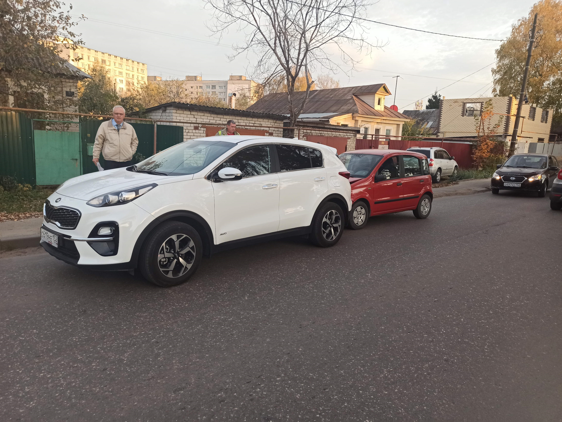 Первая авария…черт побери! — KIA Sportage (4G), 2 л, 2019 года | ДТП ...