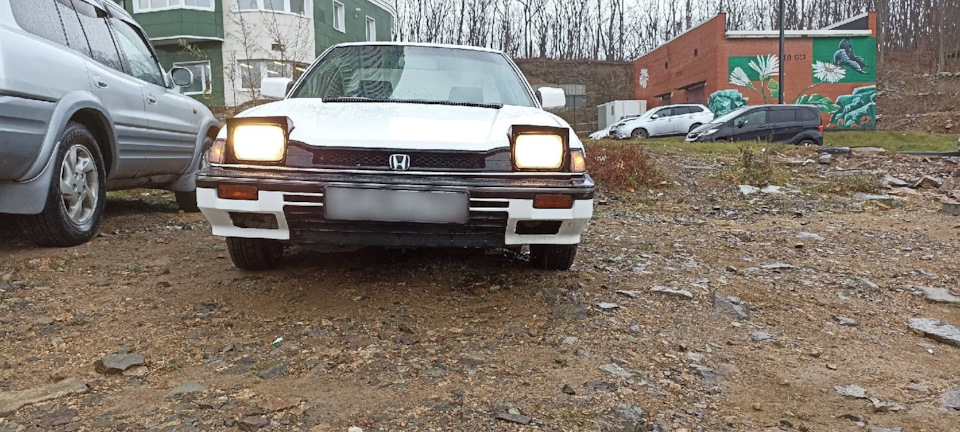 начнем с кузовни. — Honda Prelude (AB/BA1/BA2/BA3/BA6/BB), 1,8 л, 1988 ...