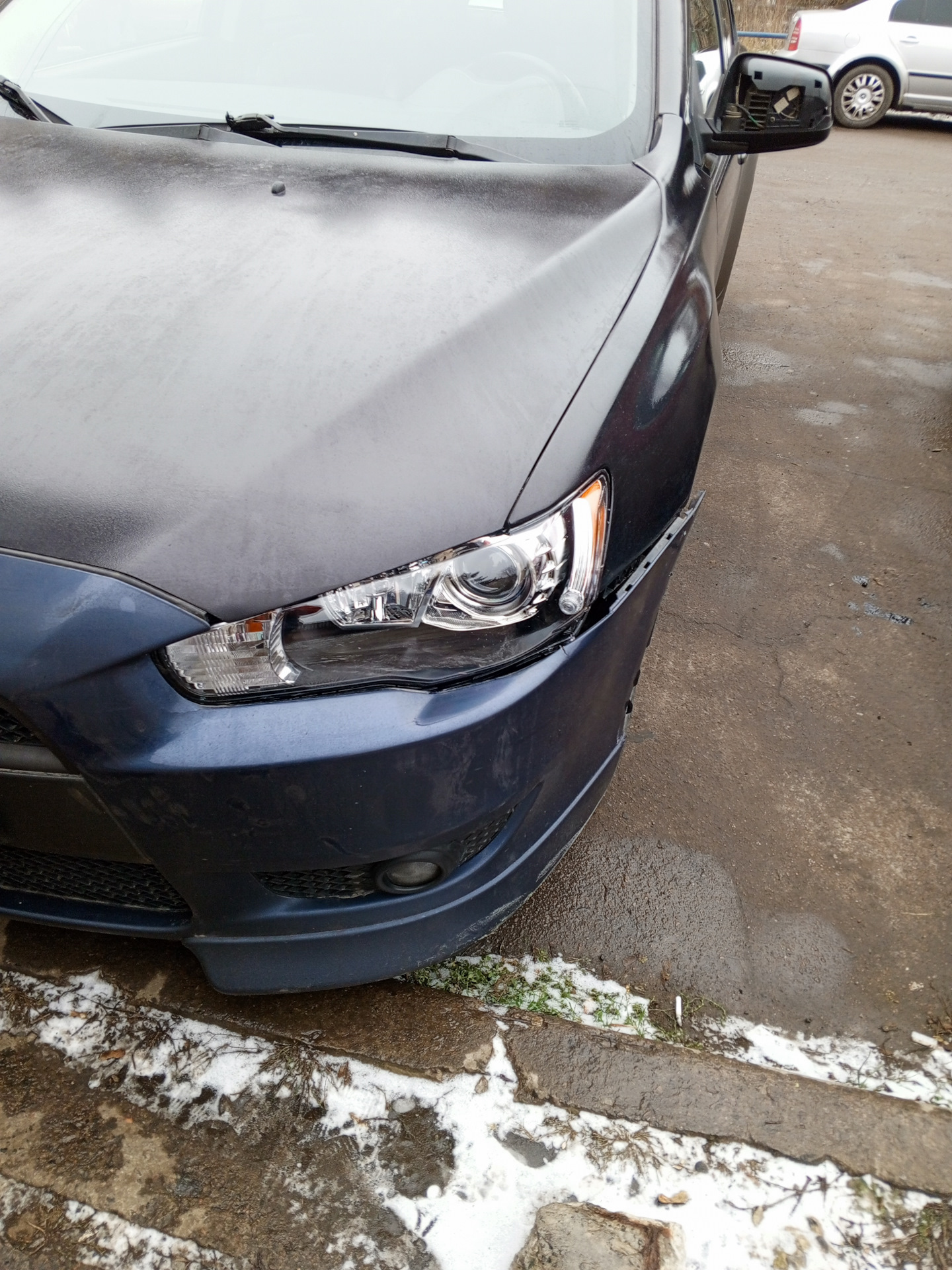 перед навогоднее — Mitsubishi Lancer Evolution X, 2 л, 2008 года | ДТП ...