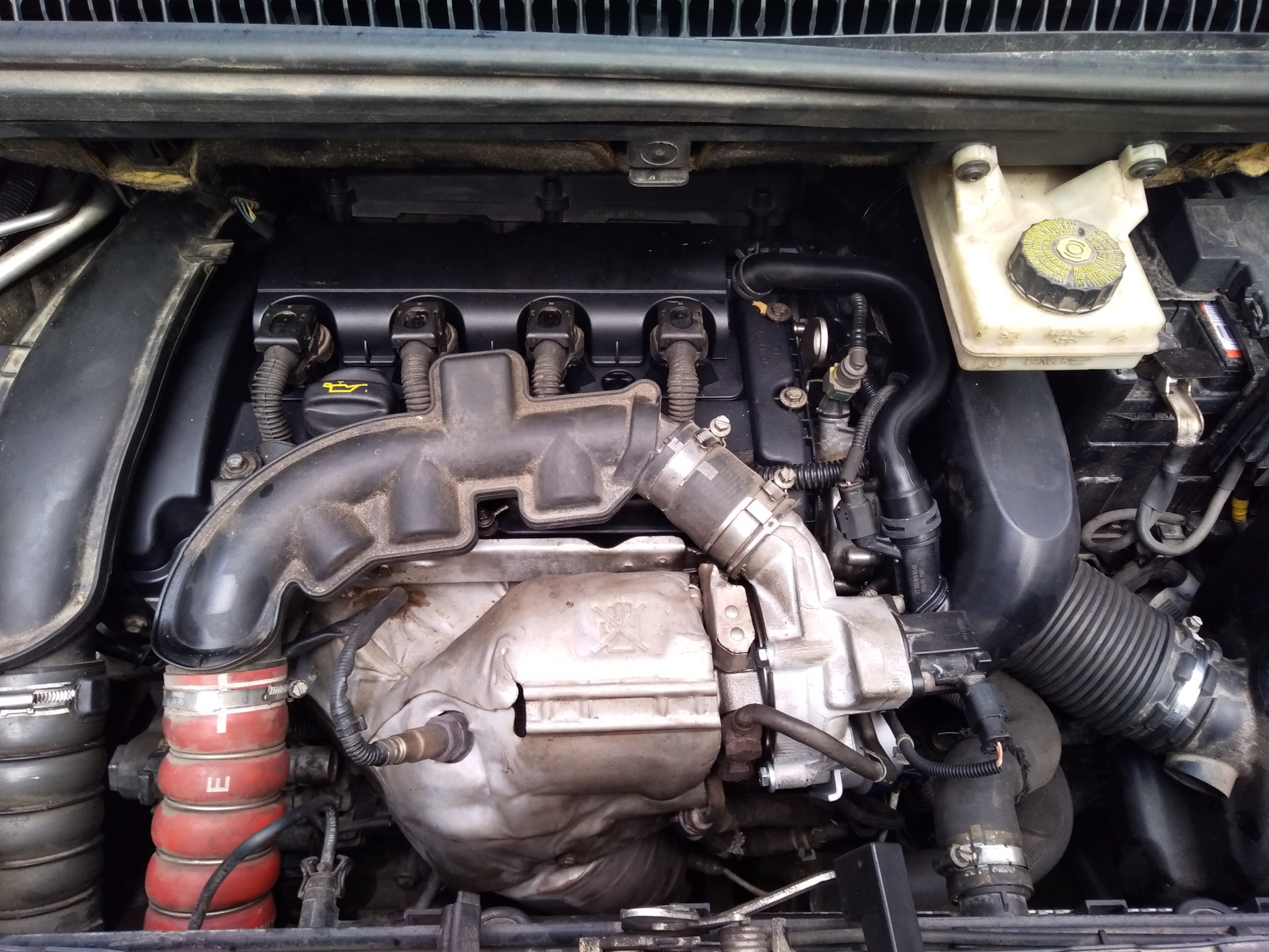 Ремонт двигателя EP6CDT закончен. — Peugeot 3008 (1G), 1,6 л, 2011 года ...