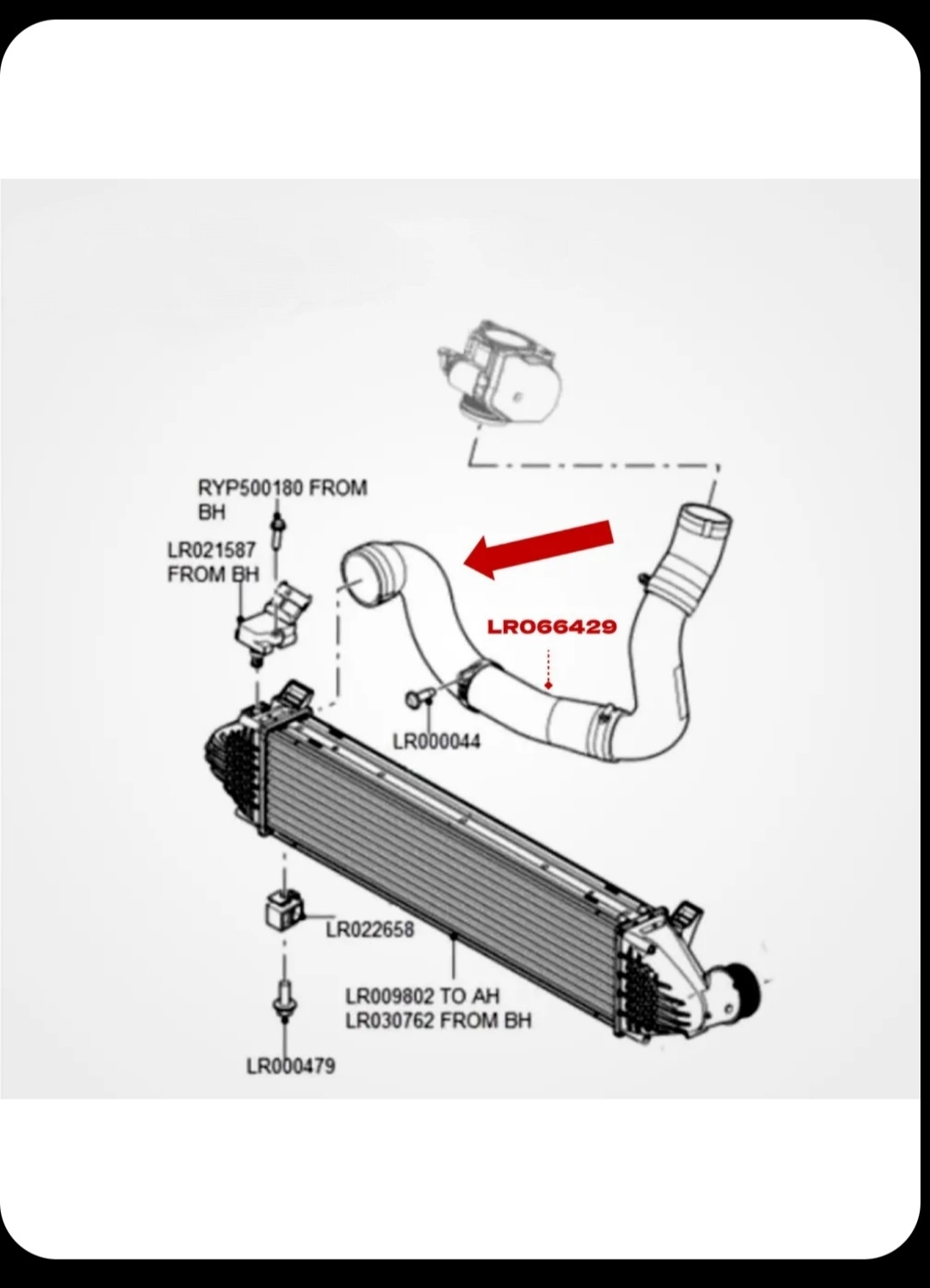 Замена патрубка турбины — Land Rover Freelander 2 (L359), 2,2 л, 2008 ...