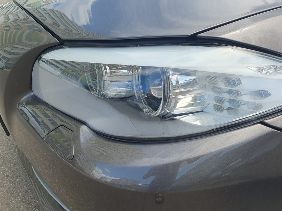 Борьба с запотеванием фары — ч. 2 — BMW 5 series (F10), 2 л, 2012 года ...