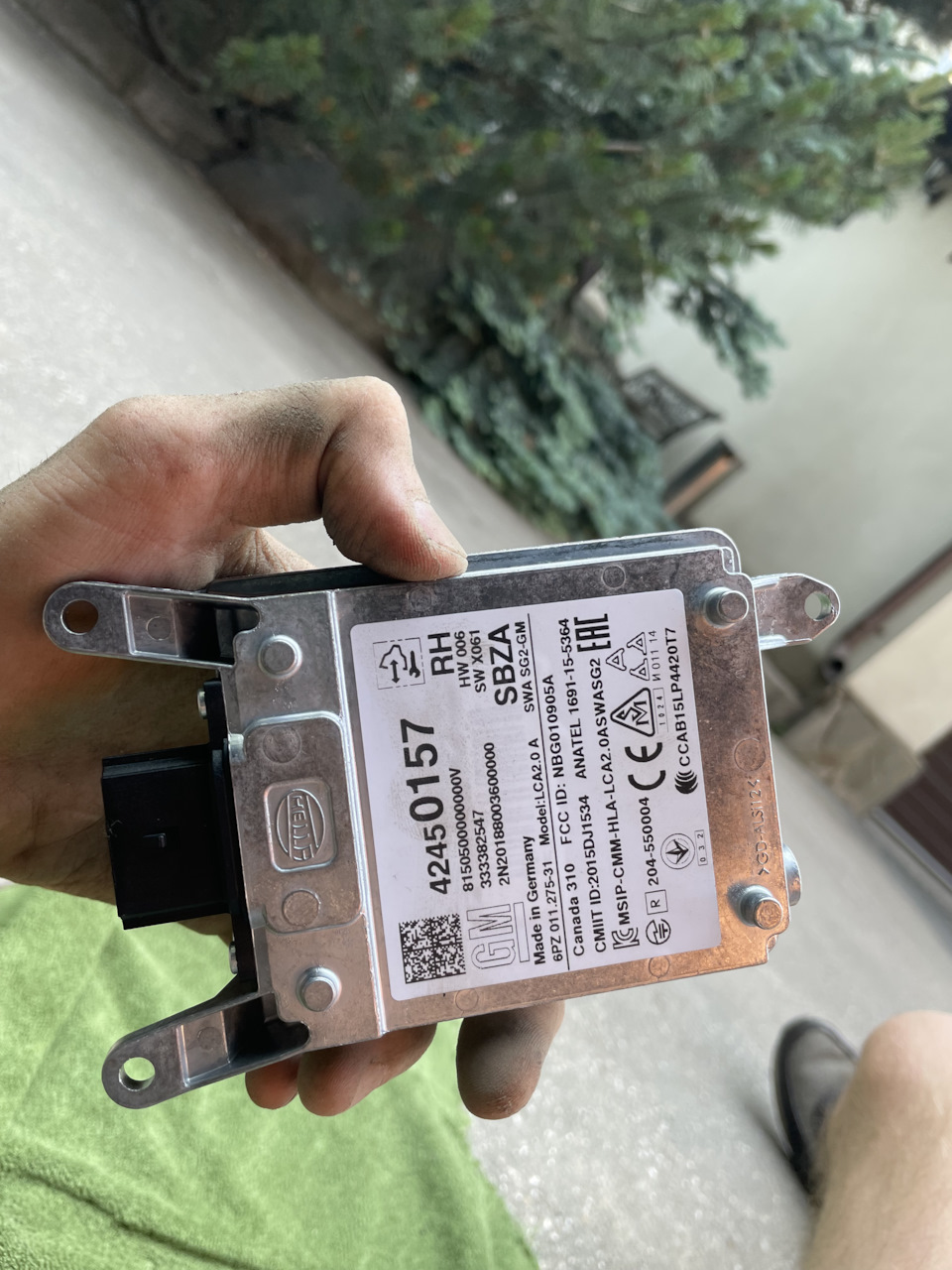 42450157 Датчик парковки GM | Запчасти на DRIVE2