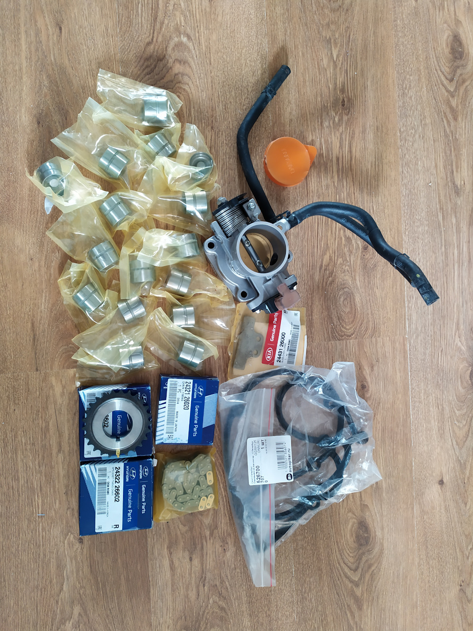 Решетка под жабо. — Hyundai Accent (2G), 1,5 л, 2008 года | своими ...