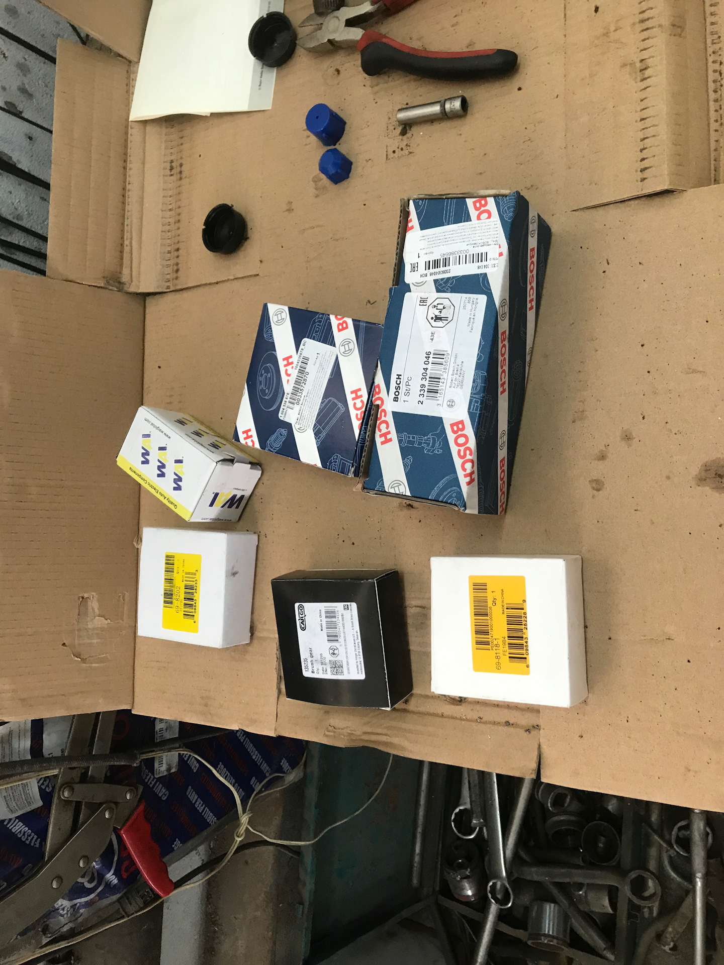 Щетки стартера — BMW 3 series (E46), 2,2 л, 2004 года | визит на сервис ...