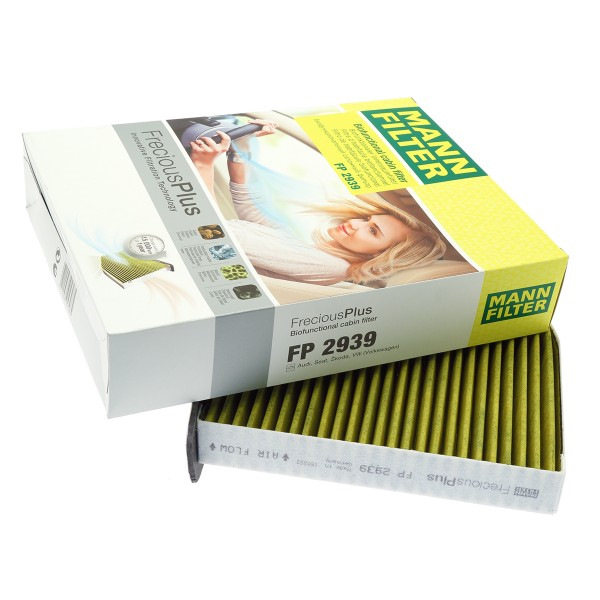 Угольный антиаллергенный фильтр MANN-FILTER FreciousPlus FP1919 — Lexus NX (1G), 2 л, 2017 года ...