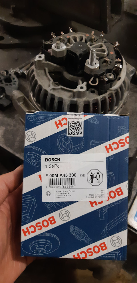 F00MA45300 Регулятор генератора BOSCH | Запчасти на DRIVE2