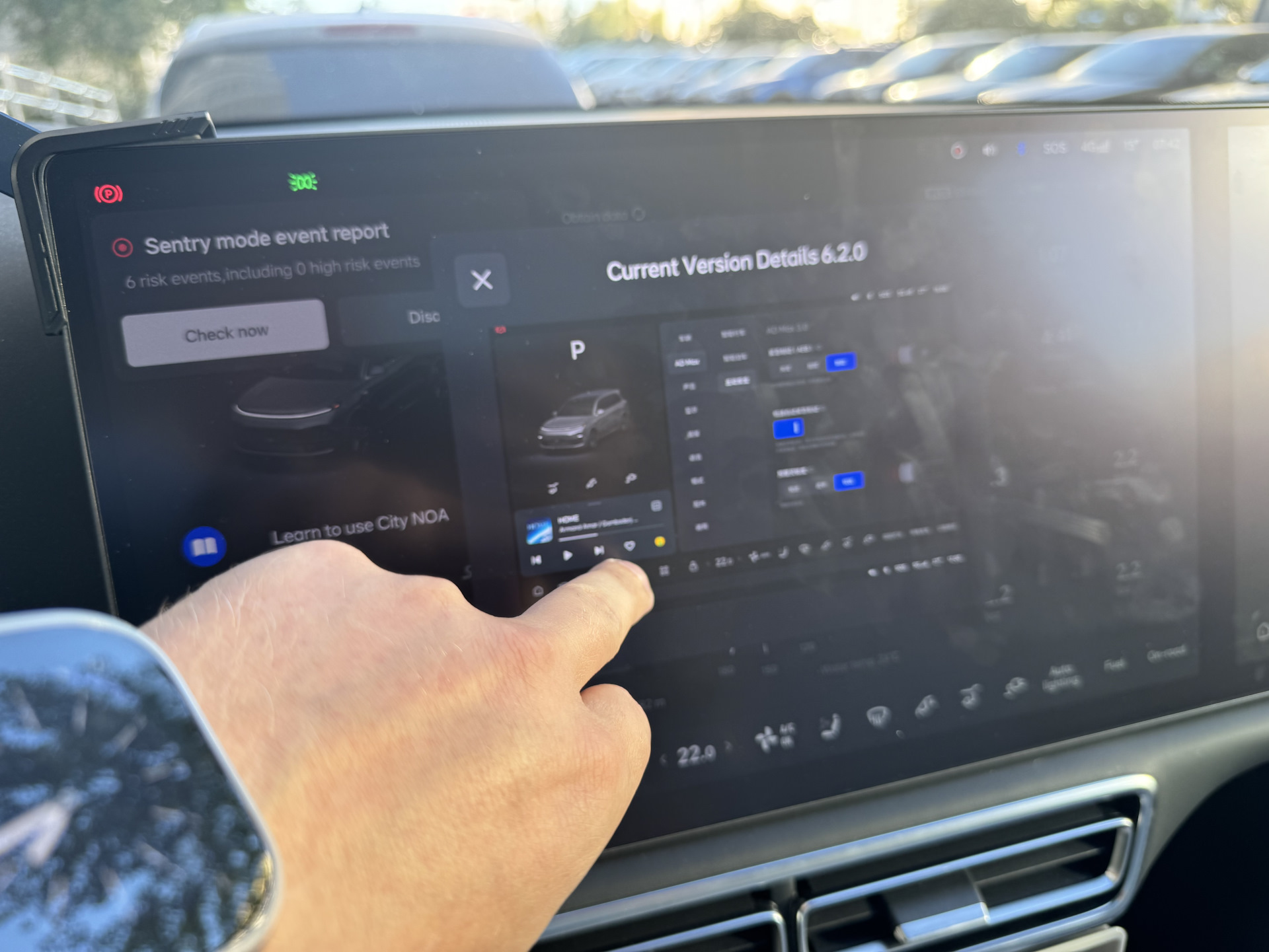 Обновление OTA 6.2.0 — Li Auto Li L9, 1,5 л, 2024 года | электроника ...