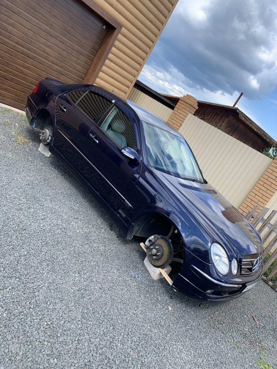 Нейтрализатор ржавчины — Mercedes-Benz E-class (W211), 2,6 л, 2002 года ...