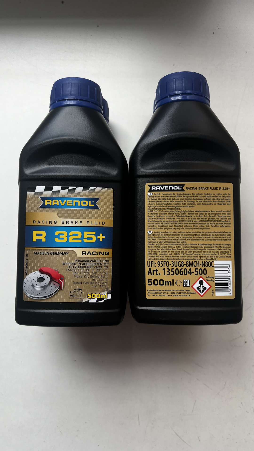 Тормозная жидкость Ravenol rbf R 325+ — BMW 3 series (E46), 2,2 л, 2002 ...