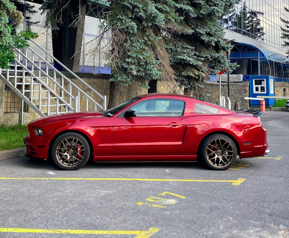 #4 Диски American Muscle Wheels R19 Mustang Bronze Matt — Ford Mustang ...