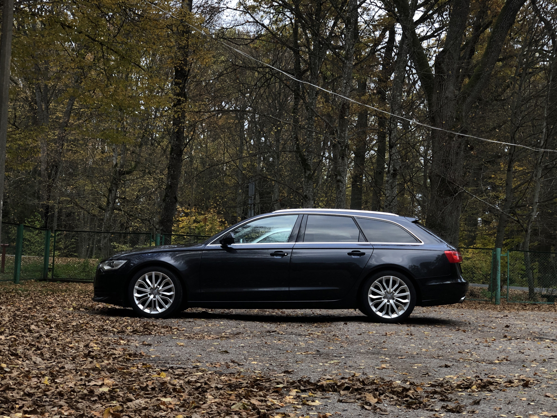Установка подвески s-line 1be — Audi A6 Avant (C7), 3 л, 2011 года ...