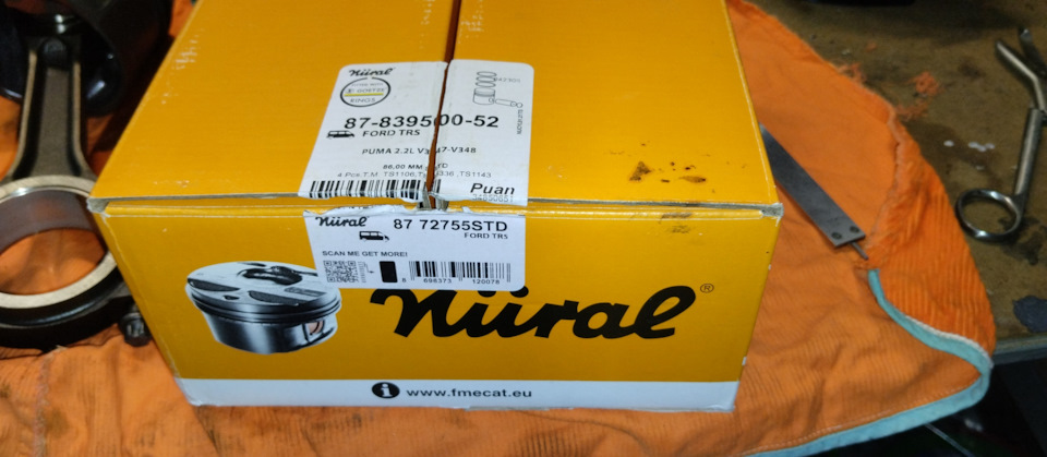 Замена поршневой. — Ford Transit (7G), 2,2 л, 2013 года | поломка | DRIVE2