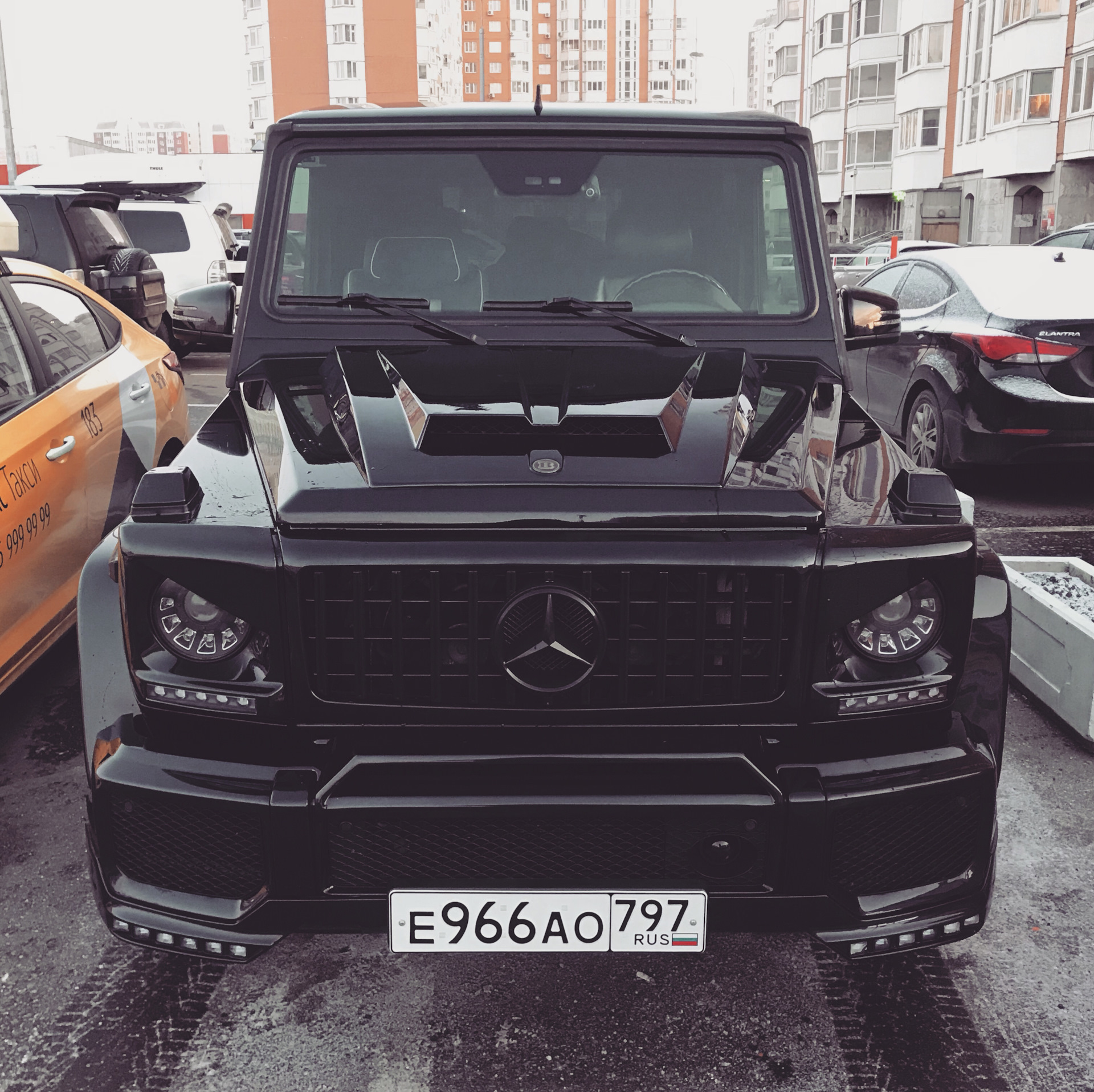 Решетка GT Black Edition — Mercedes-Benz G-Class (W463 1G), 5,5 л, 1998 года | тюнинг | DRIVE2