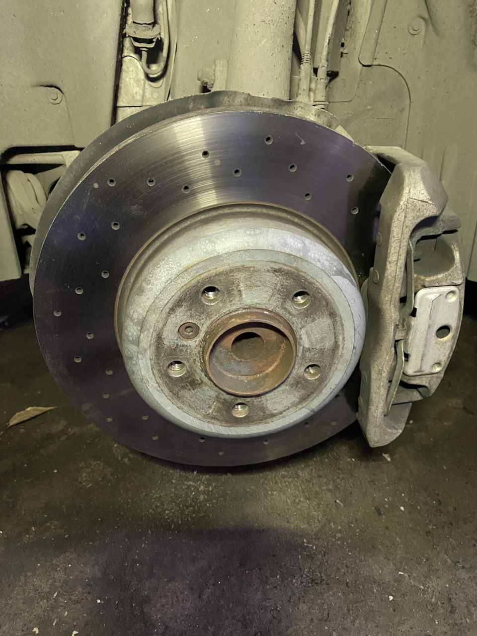 S102A УСИЛЕННЫЕ ТОРМОЗА — BMW 5 series (E60), 2,5 л, 2007 года | своими ...