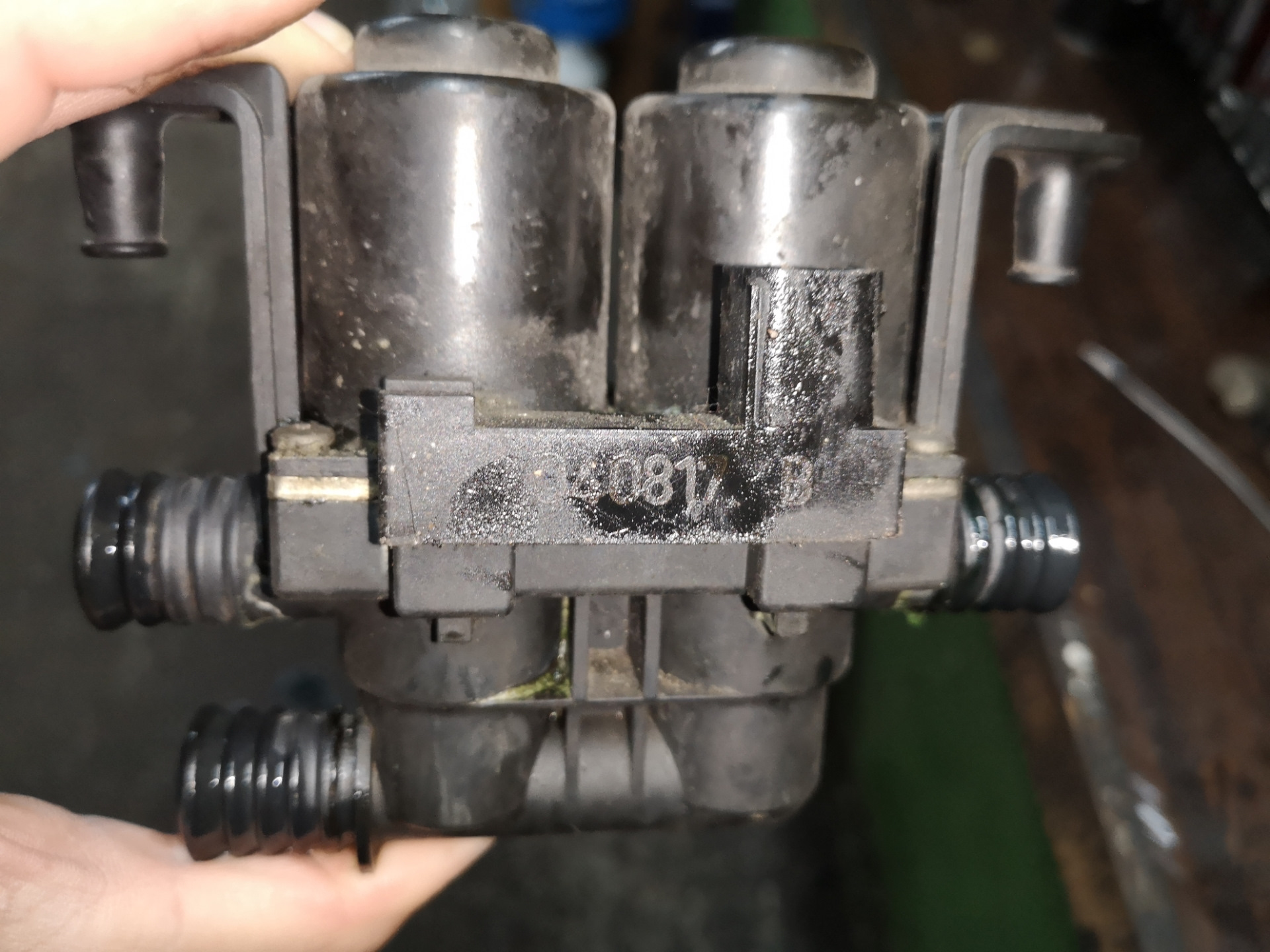 Замена клапана печки. — BMW 5 series (E60), 3 л., 2004 года | поломка ...