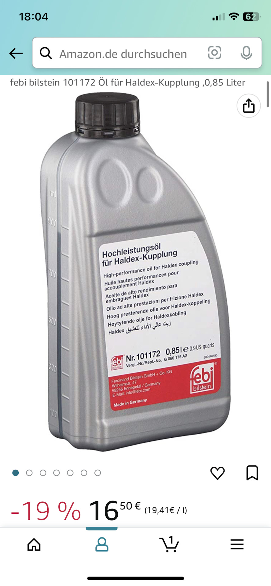 Замена масла в Haldex — Audi A3 Sportback (8VA), 2 л, 2015 года ...