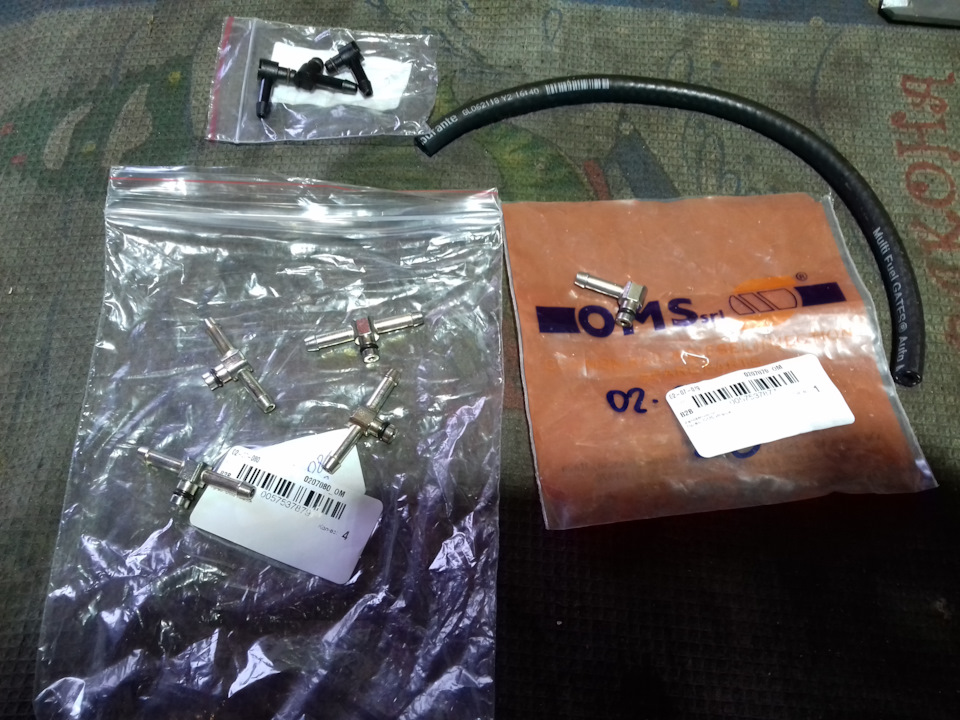 ремонт линии топливной обратки форсунок — Opel Astra J, 1,7 л, 2011 ...