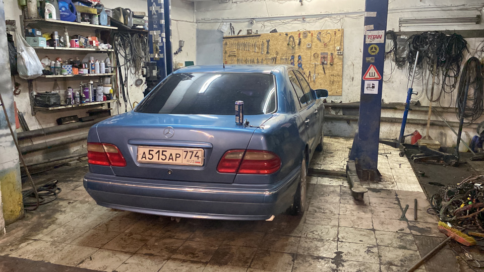 SWAP M112 2.4 —> M113 5.0 ME 2.0 — Mercedes-Benz E-Class (W210), 5 л ...