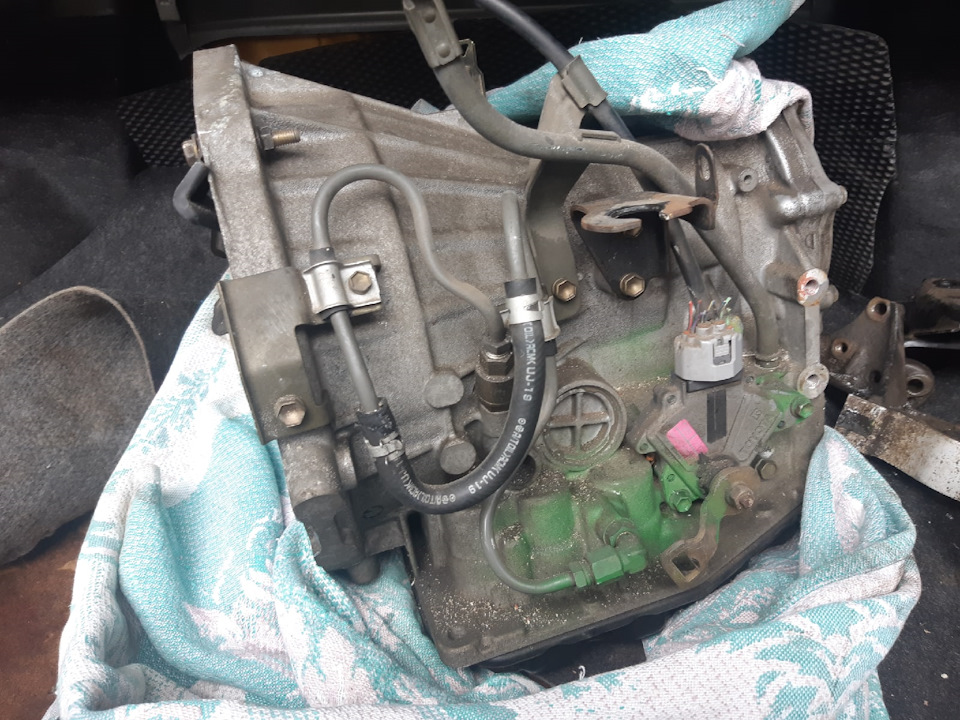 Коробка дома, машина снова на бодром ходу — Toyota Corsa (5G), 1,3 л ...