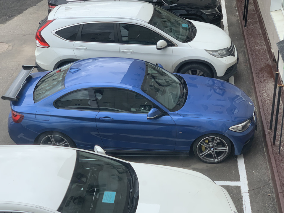 Замена пыльников задних амортизаторов и сход-развал — BMW 2 series (F22 ...