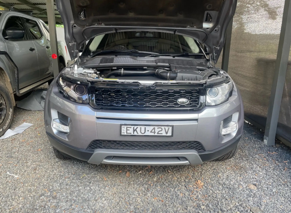 Фары…Муки раздумья — Land Rover Range Rover Evoque (1G), 2 л, 2011 года ...