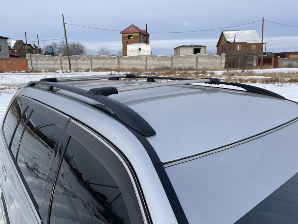 Поперечины на рейлинги — Toyota Crown Estate, 2,5 л, 2000 года ...