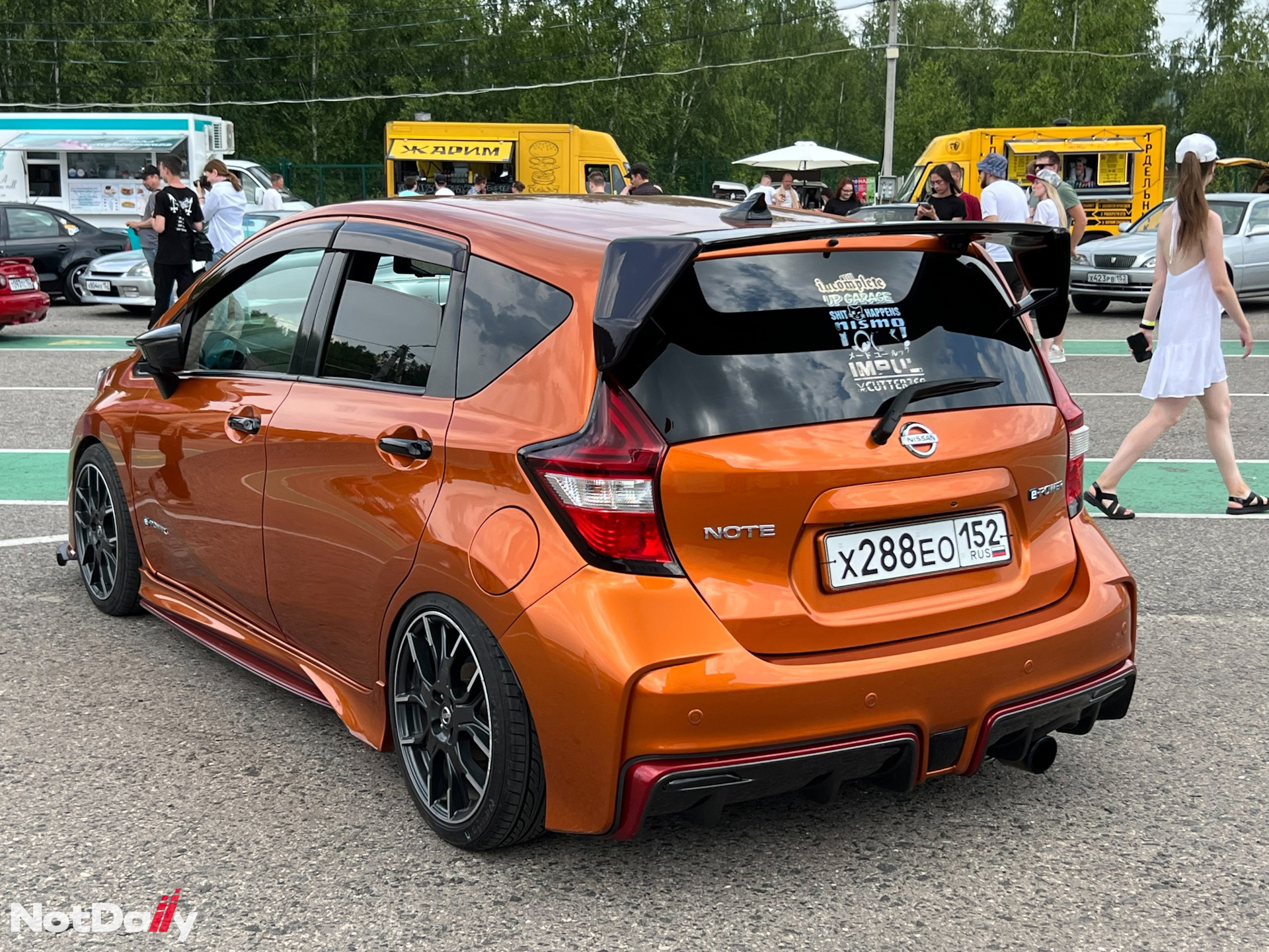 Нужно было где то оставить эти фоточки — Nissan Note e-Power, 1,2 л ...