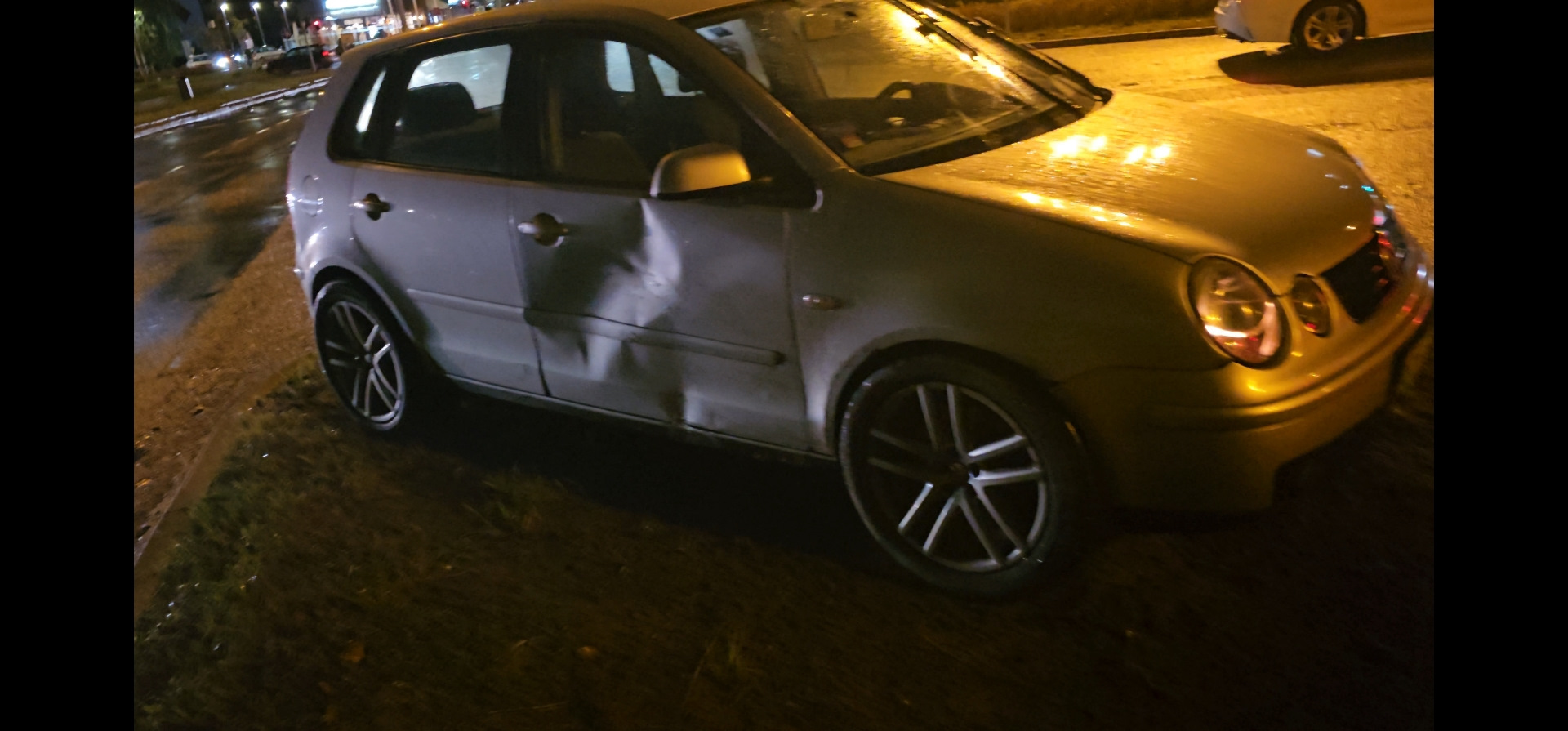 Моё первое ДТП в жизни — Volkswagen Polo Hatchback Mk4, 1,4 л, 2003 ...