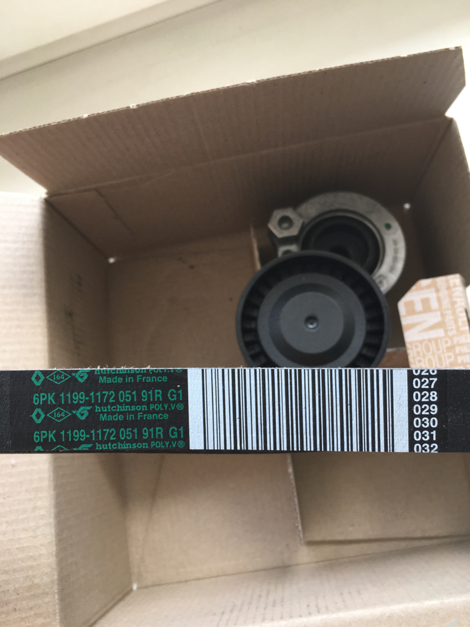 117205191R Ремень поликлиновой RENAULT | Запчасти на DRIVE2