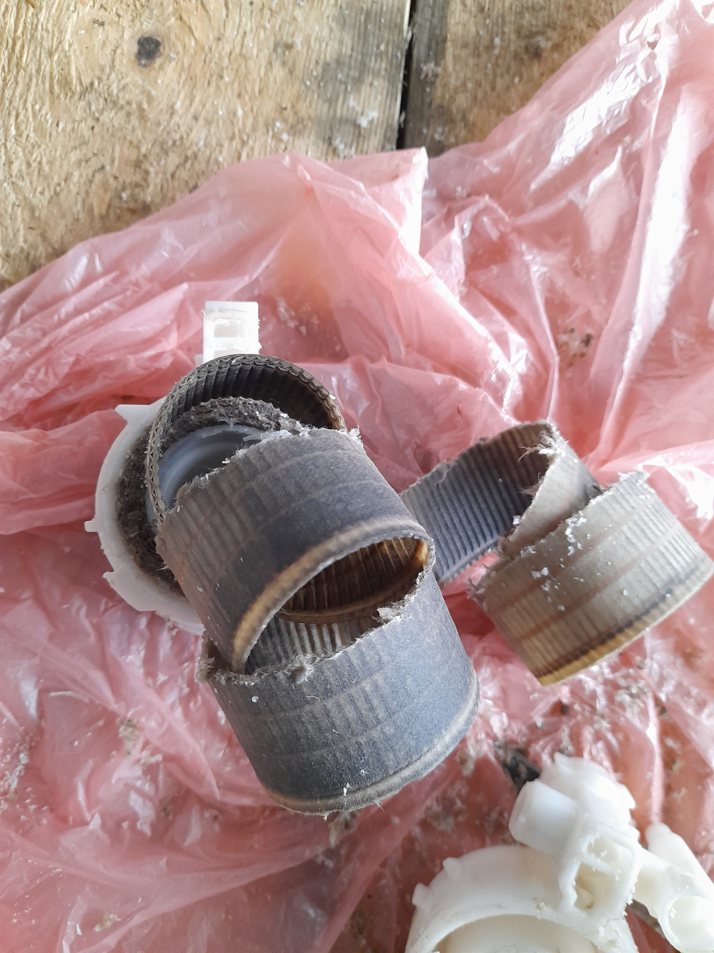 Топливный фильтр — Hyundai Elantra (6G), 1,6 л, 2017 года | плановое ТО ...