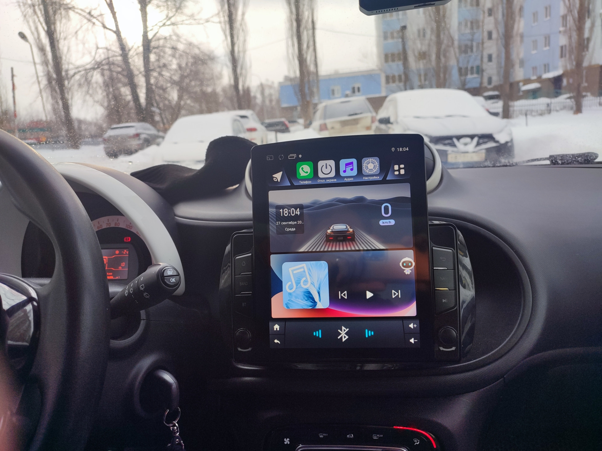 🚀TESLA SMART😱😱 — Smart fortwo (3G), 1 л, 2016 года | автозвук | DRIVE2