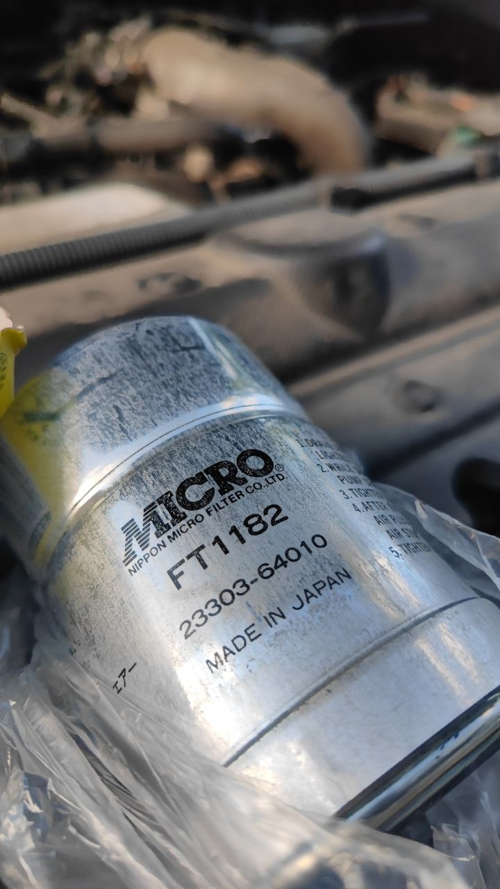 2330364010 Фильтр топлвный дизель TOYOTA LEXUS | Запчасти на DRIVE2