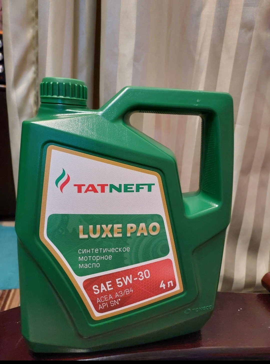 Tatneft Pao 5w30 — Ravon Nexia R3, 1,5 л, 2017 года | плановое ТО | DRIVE2