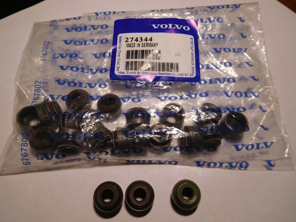 Pro маслоотражатеьные колпачки. — Volvo S80 (2G), 2,5 л, 2008 года ...