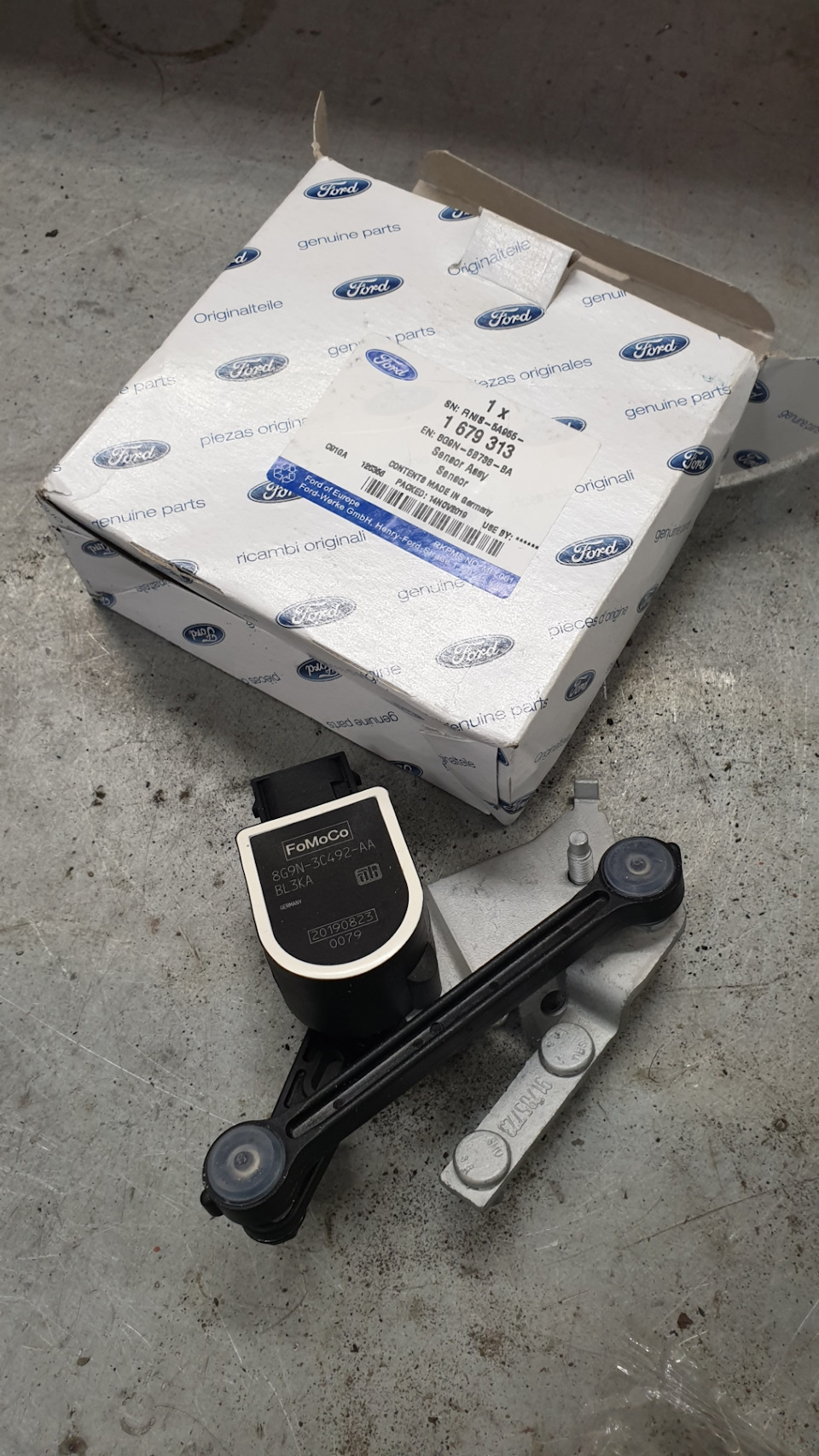 1679313 Датчик корректора фар Ford | Запчасти на DRIVE2