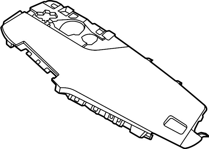 84734L3000WK Panel ASSY-LOWER CRA. PANEL ASSY-LOWER CRASH PAD, RH ...