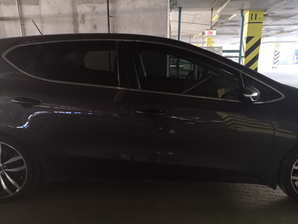 Тонировка 35 % перед, лоб по ГОСТу — KIA Ceed (2G), 1,6 л, 2013 года ...