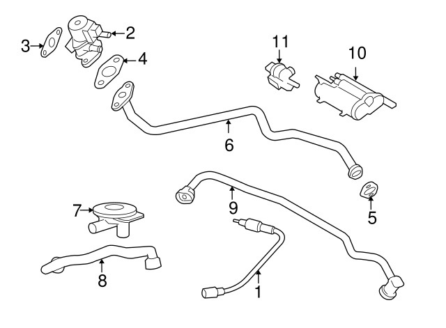 4536857 Клапан управления выхлопом Jaguar Land Rover | Запчасти на DRIVE2