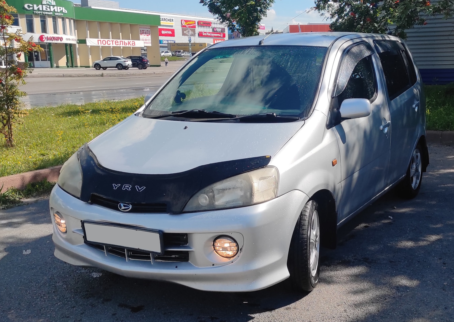 ПТФ — Daihatsu Yrv, 1,3 л, 2000 года | стайлинг | DRIVE2