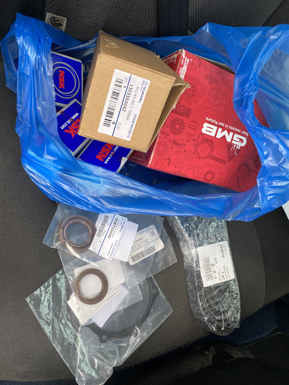 Замена грм — Subaru Impreza (GD/GG), 2 л, 2006 года | плановое ТО | DRIVE2