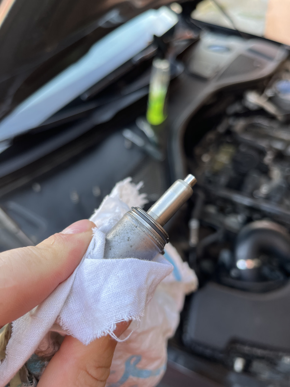 Замена прокладок клапанов Valvelift. — Audi A6 (C7), 2 л, 2012 года ...