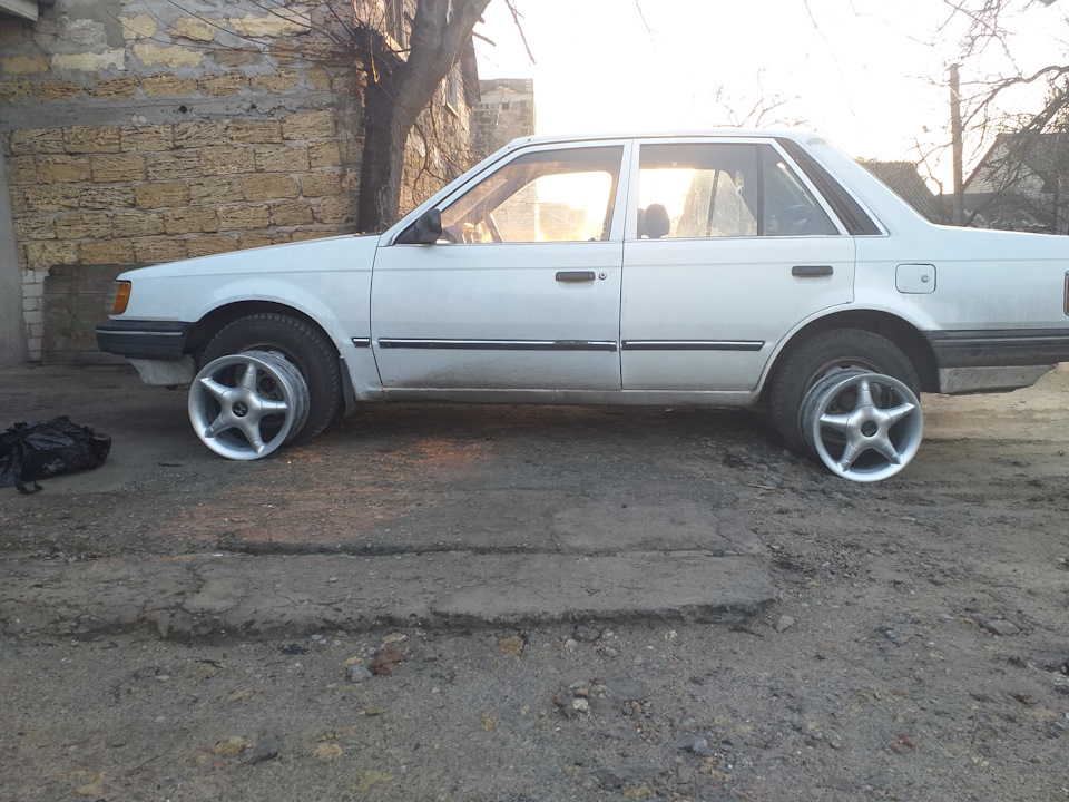 Ништяки для мазды — Mazda 323 III, 1,5 л, 1985 года | колёсные диски ...