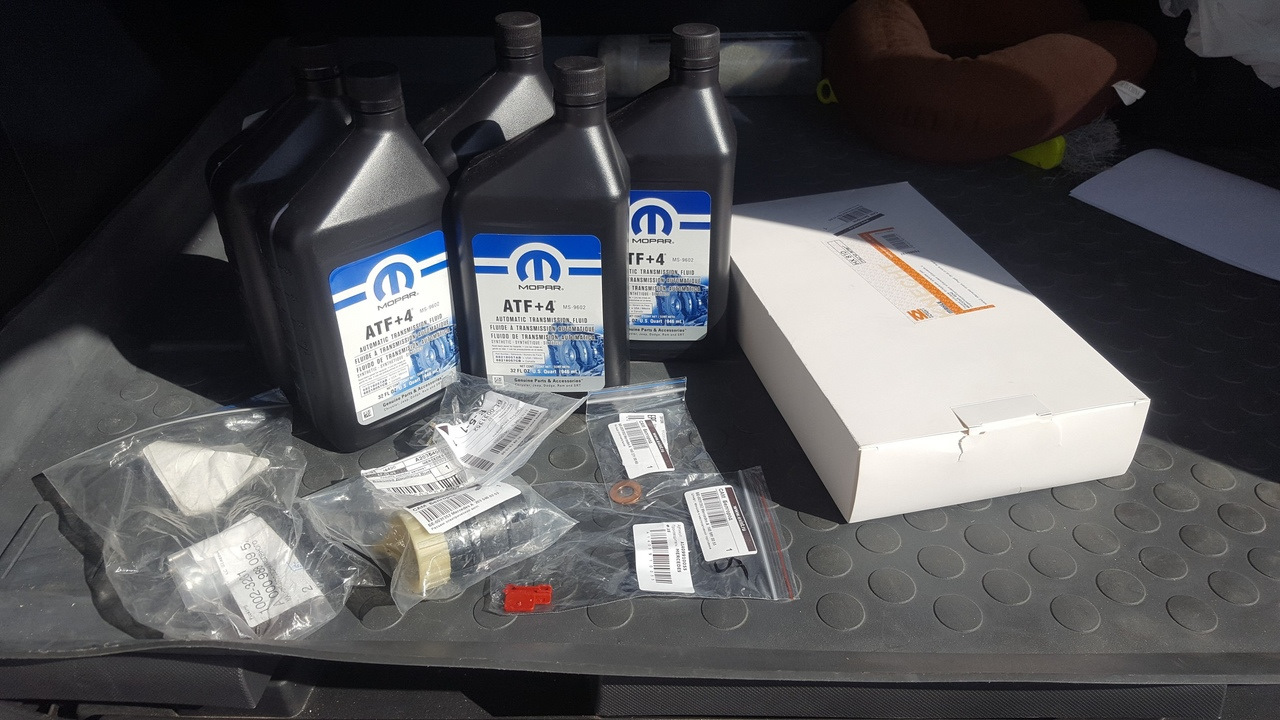 Замена масла АКПП NAG-1 — Dodge Nitro, 4 л, 2008 года | плановое ТО ...