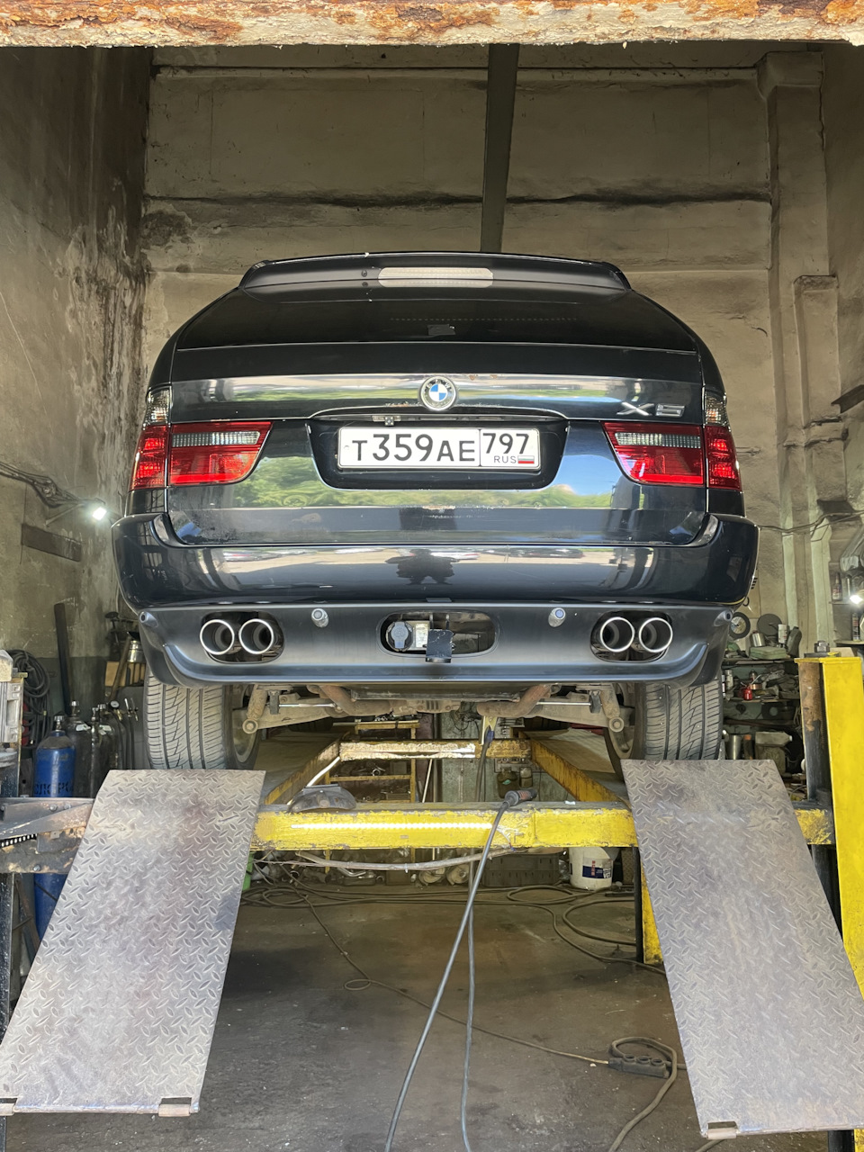 Выхлоп — BMW X5 (E53), 6 л, 2003 года | визит на сервис | DRIVE2