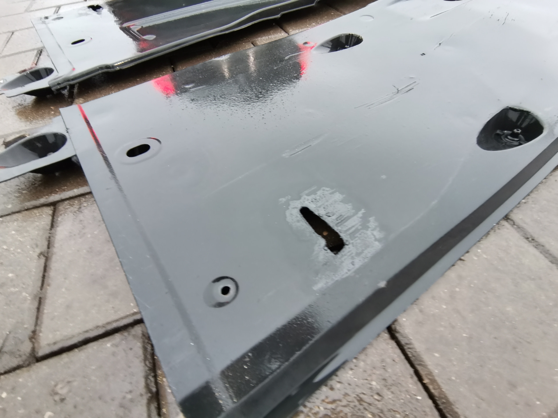 Замена обшивки днища. — Skoda Superb Combi (Mk2), 1,6 л, 2014 года ...