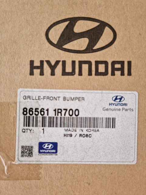 865611R700 Решетка бампера / KIA HYUNDAI | Запчасти на DRIVE2